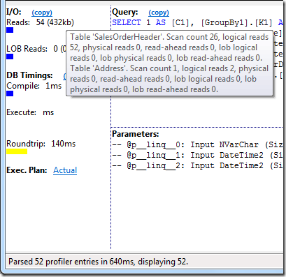 KristoferA's blog: Entity Framework support in Huagati Query Profiler (formerly known as Huagati ...